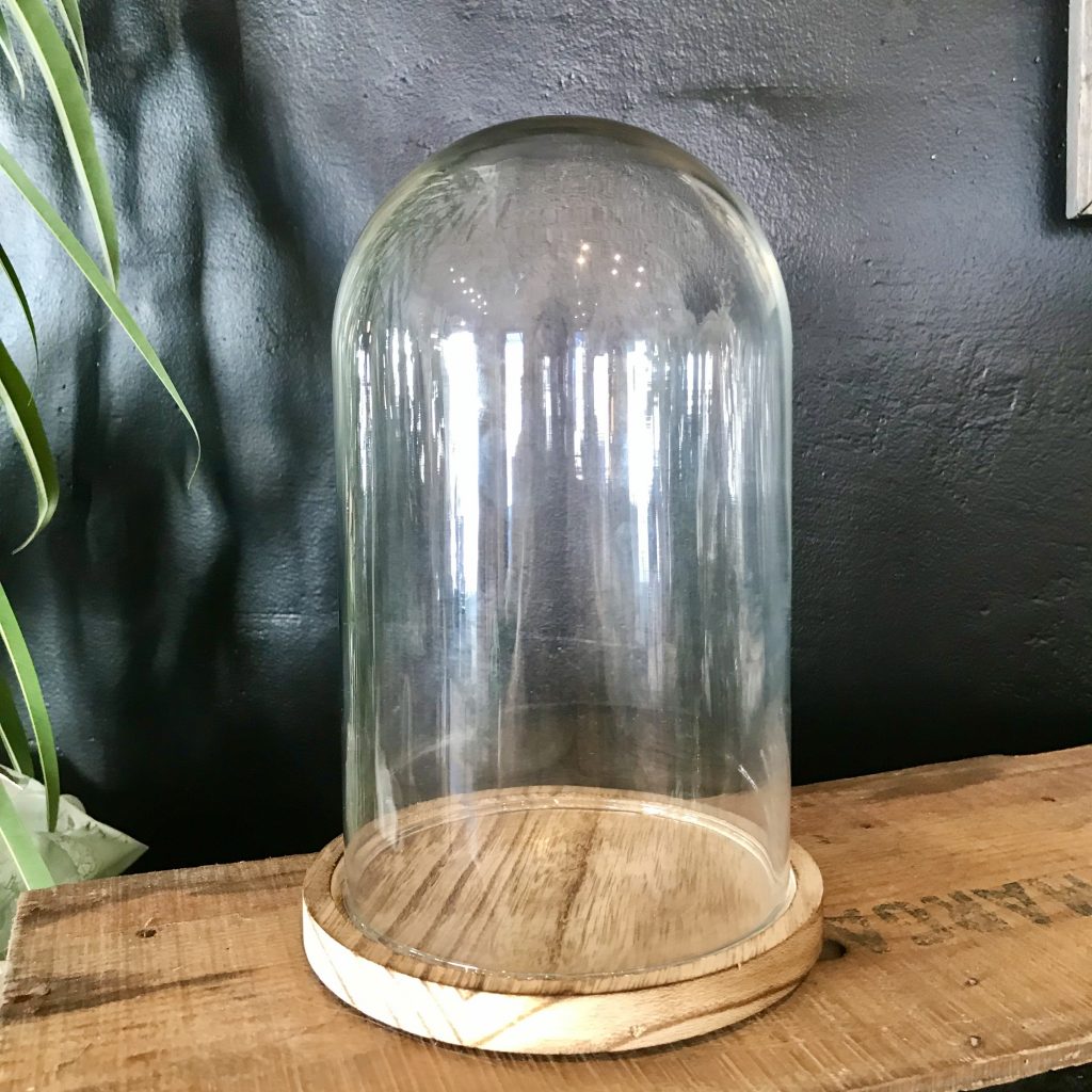 Globe en verre – Fleurs et moi